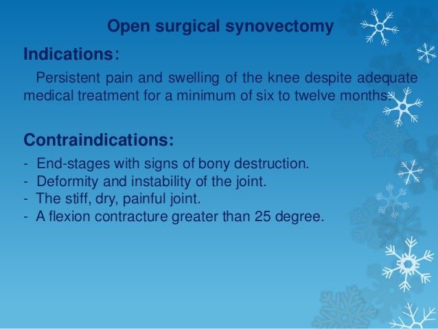 Synovectomy Recovery Time: Synovectomy Knee Surgery – SLOQS
