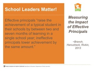 Principal as Instructional Leader presentation | PPT