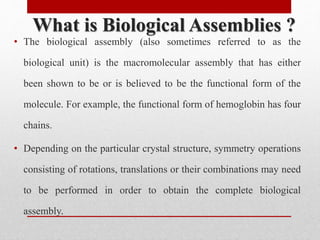 Application of Biological Assemblies in NanoBiotechnology PPt | PPTX