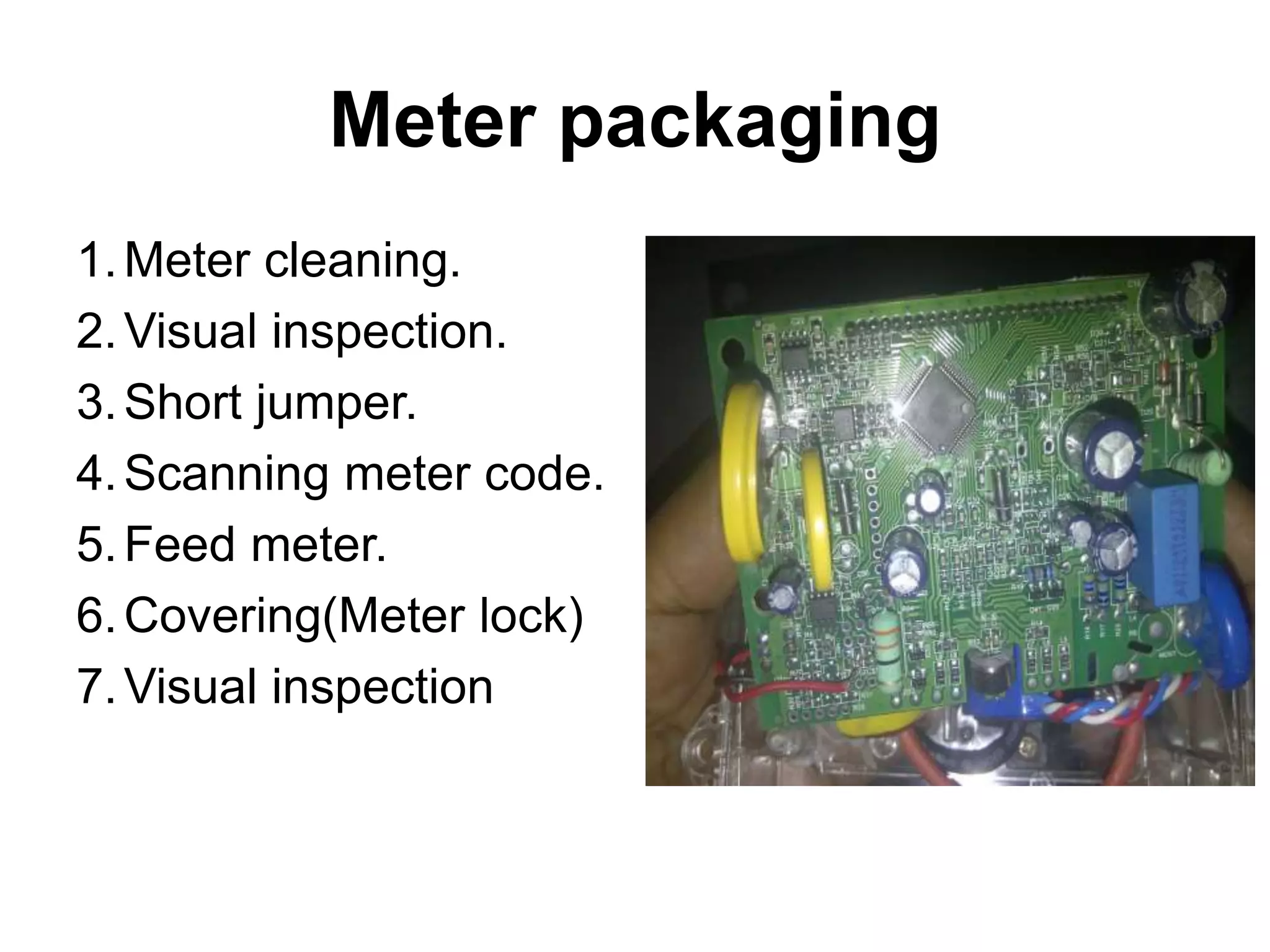 single phase static energy meter | PPTX