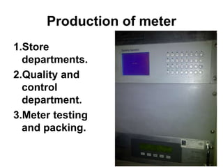 single phase static energy meter | PPTX