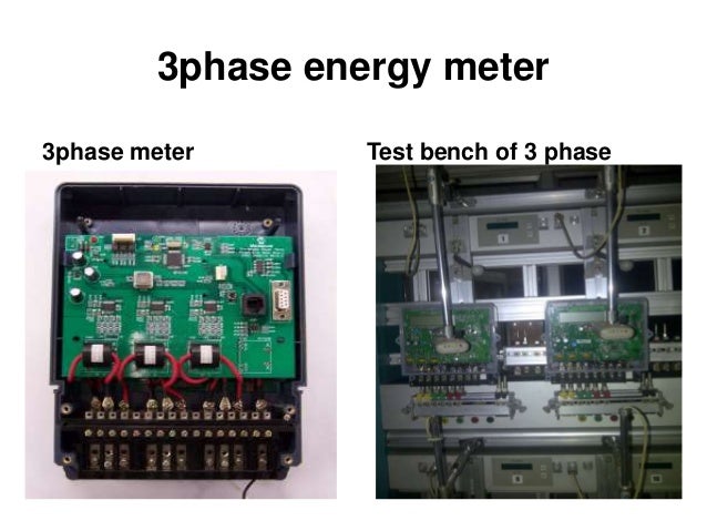 single phase static energy meter