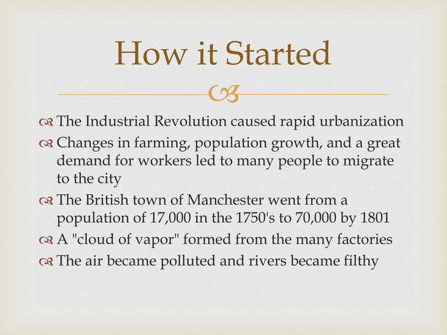 Urbanization and Tenements | PPTX