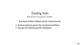 Galaxy Day Fr 2015 - ASaiM: A Galaxy framework to analyze gut microbiota data | PPT