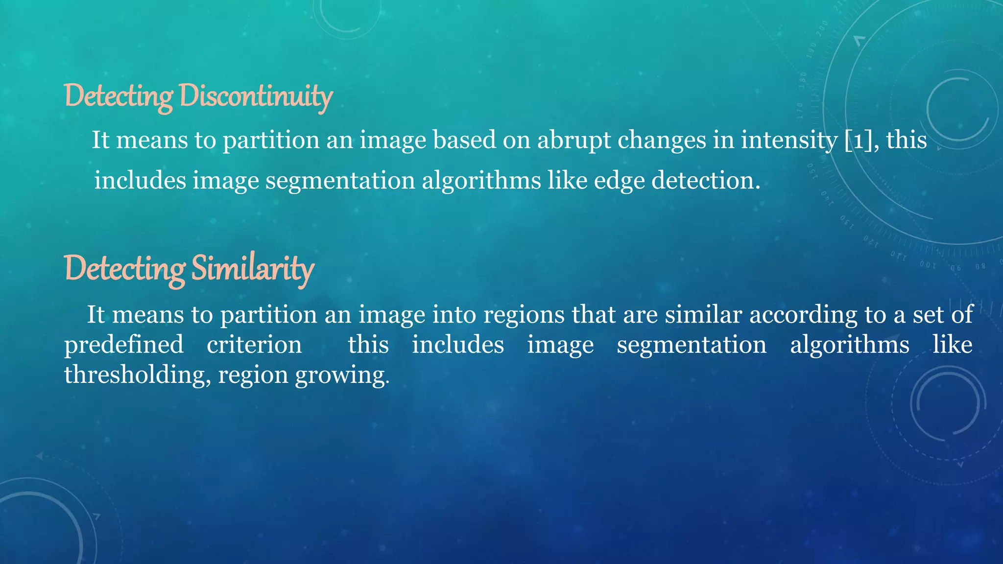 IMAGE SEGMENTATION TECHNIQUES | PPT