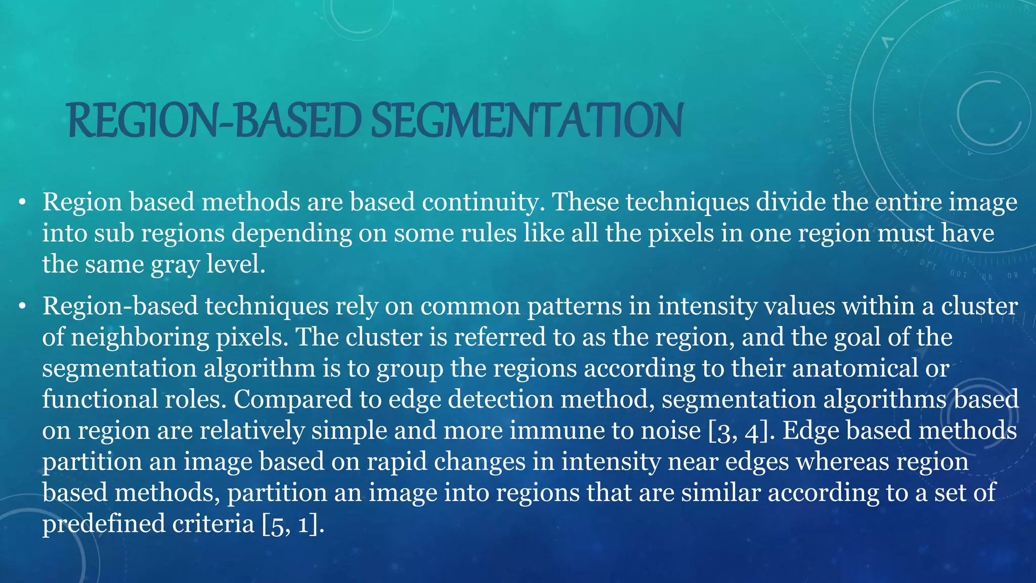 IMAGE SEGMENTATION TECHNIQUES | PPT
