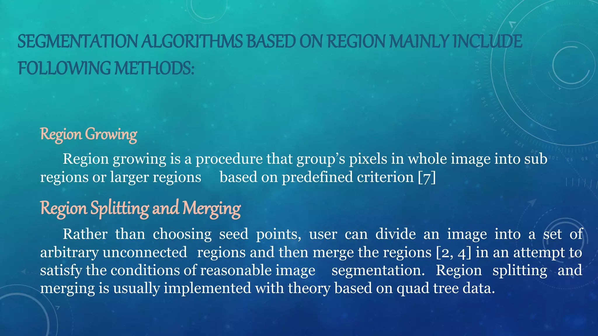 IMAGE SEGMENTATION TECHNIQUES | PPT