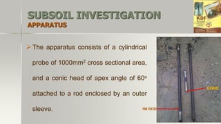 Presentation subsoil investigation foundation recommendation ...