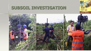 Presentation subsoil investigation foundation recommendation ...