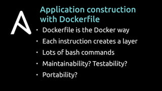 docker build with Ansible | PPT