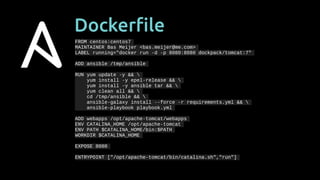 docker build with Ansible | PPT