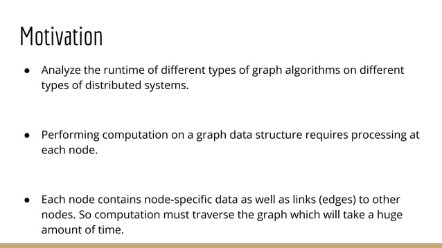Benchmarking Tool for Graph Algorithms | PPT