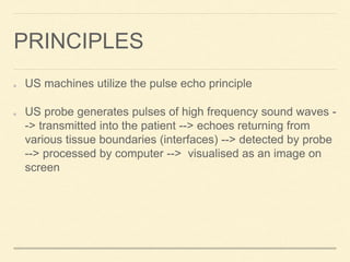 PRINCIPLE OF ULTRAOUND | PPT
