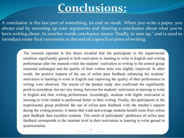 Presentation on Organization and Content of a Long Formal Report