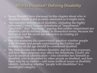 Susan Wendell | PPTX