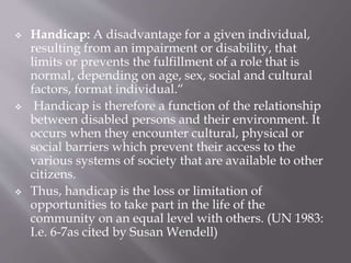 Susan Wendell | PPTX