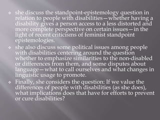 Susan Wendell | PPTX