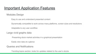 Financial Trading Application Design | ODP