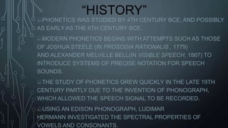 Phonetics And Phonology Presentation | PPTX