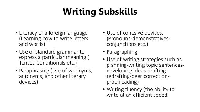 Teaching Writing to EFL Learners