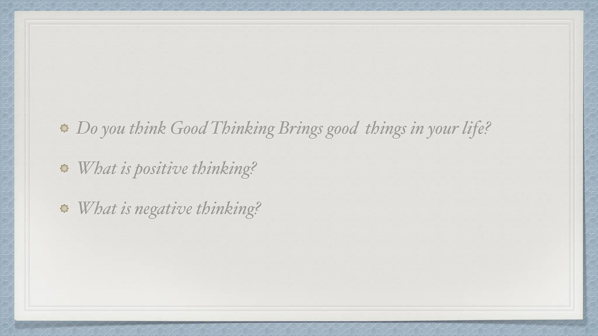 Power of positive thinking ppt by kingxgaming | PDF