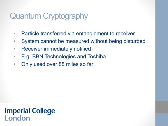 Applications of Quantum Entanglement Presentation | PPT