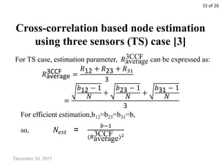 Impact of Signal Length in CrossCorrelation Based Underwater Network Size Estimation | PPT