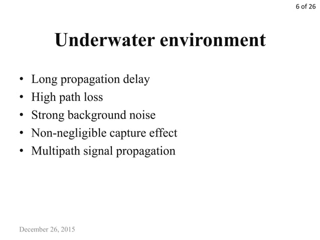 Impact Of Signal Length In Crosscorrelation Based Underwater Network Size Estimation Ppt
