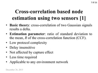 Impact of Signal Length in CrossCorrelation Based Underwater Network Size Estimation | PPT