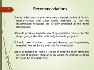 Building a Culture of Early Literacy into Parenting Practices for ...