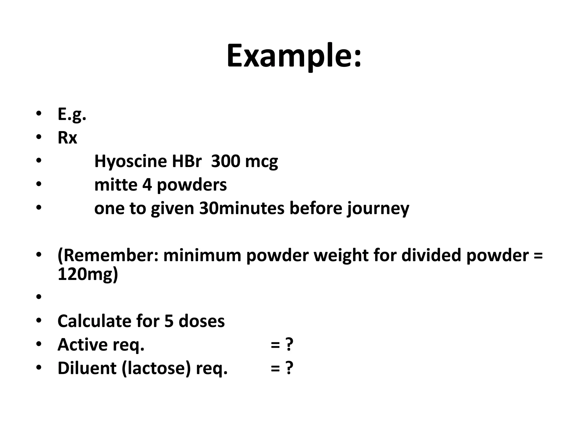 powders and granules presentation | PPTX