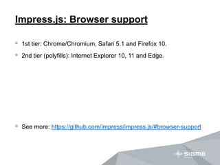JavaScript Presentation Frameworks and Libraries | PPTX