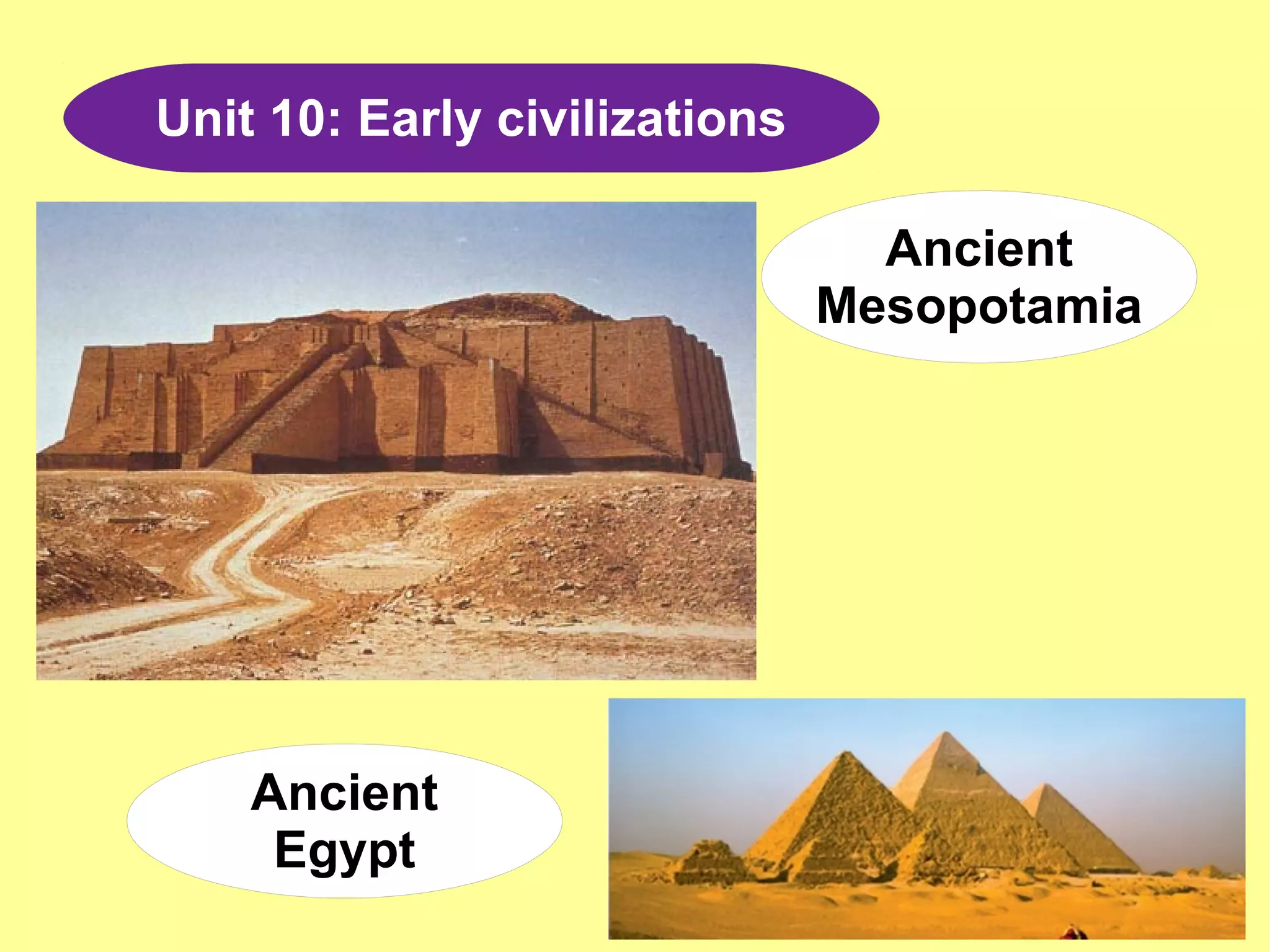 Early civilizations | ODP