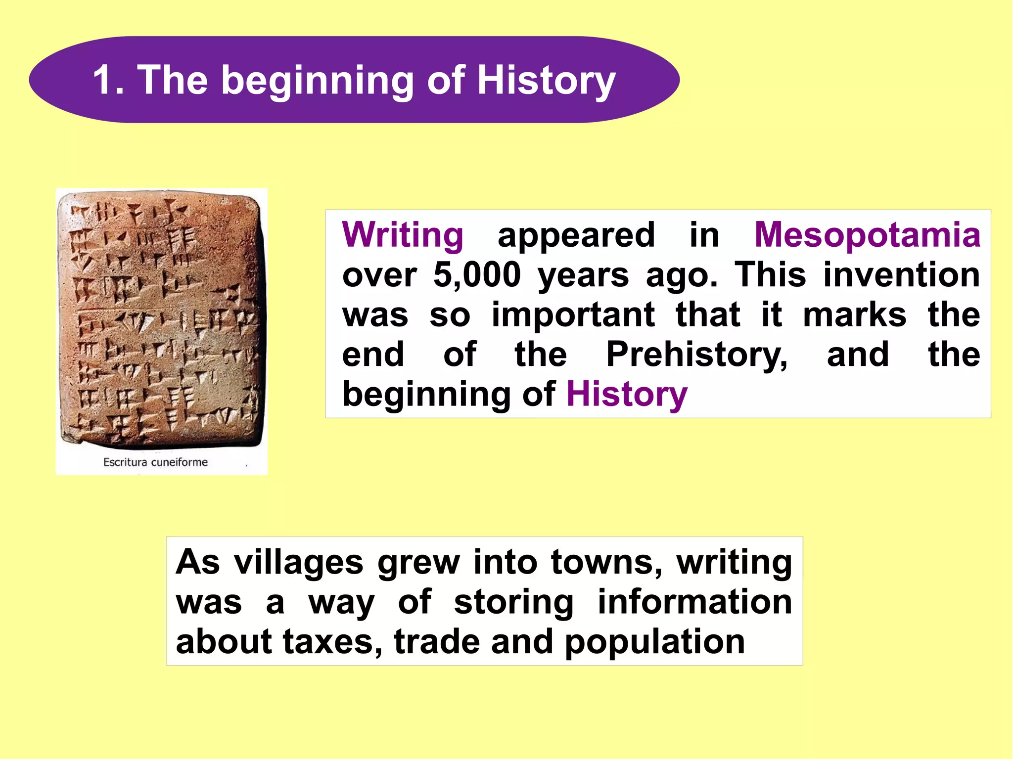 Early civilizations | ODP