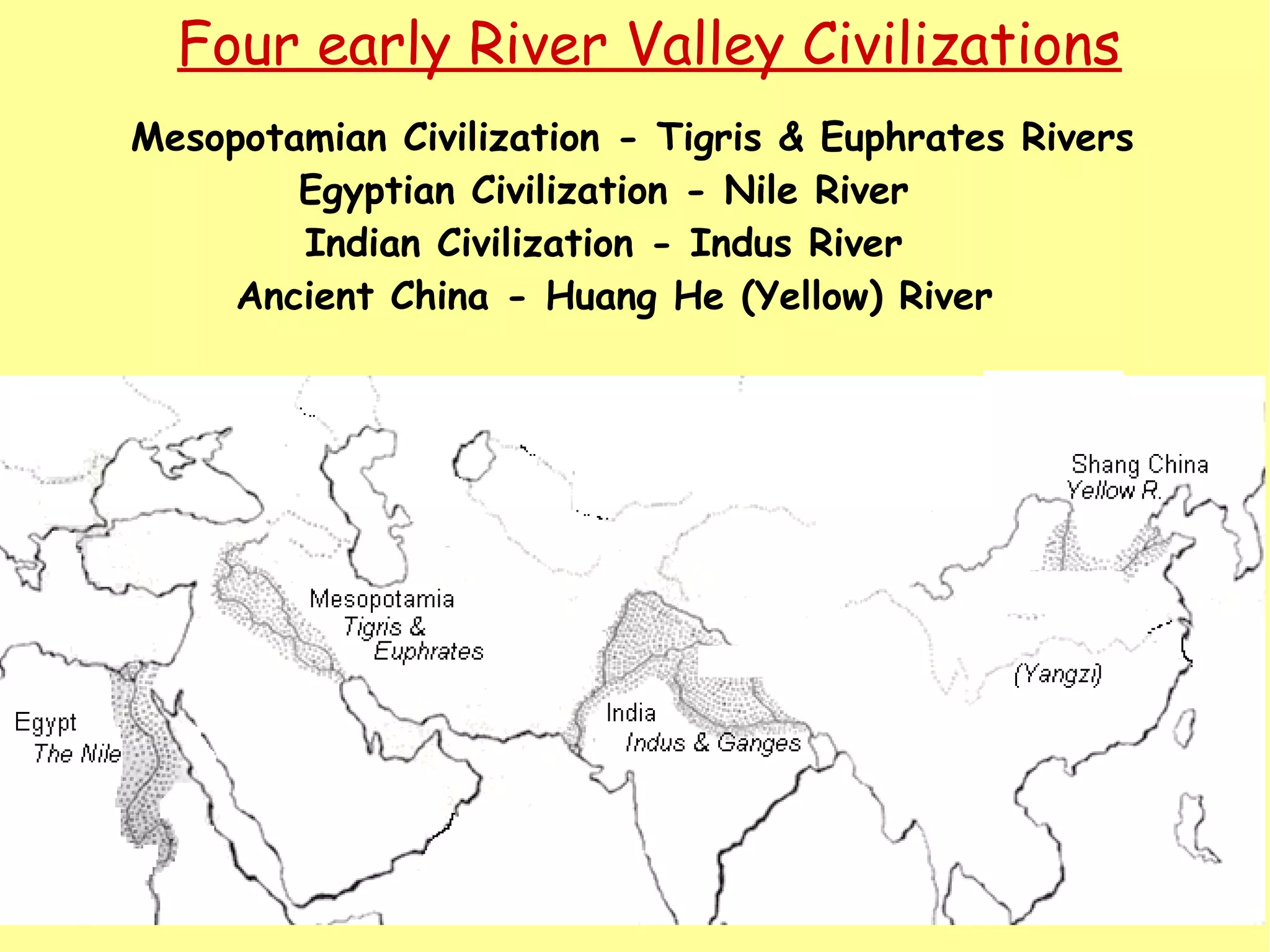 Early civilizations | ODP