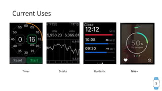 Data Visualisation on Smart Watches | PPTX