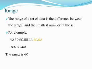 Measure of Central Tendency | PPTX