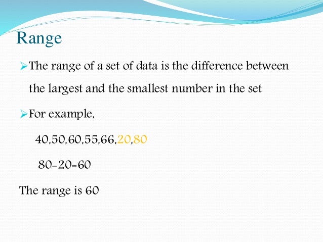 Measure of Central Tendency