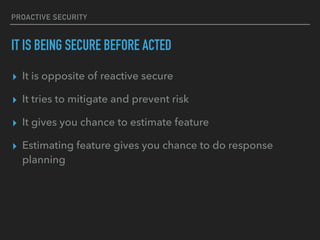 ProActive Security | PDF