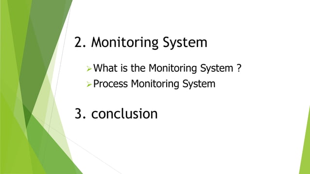 Monitoring and Control System | PPTX
