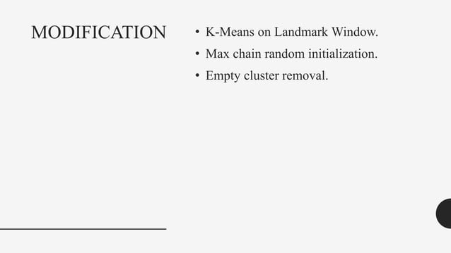 Ddos Detection Using Modified K Means Clustering With Chain