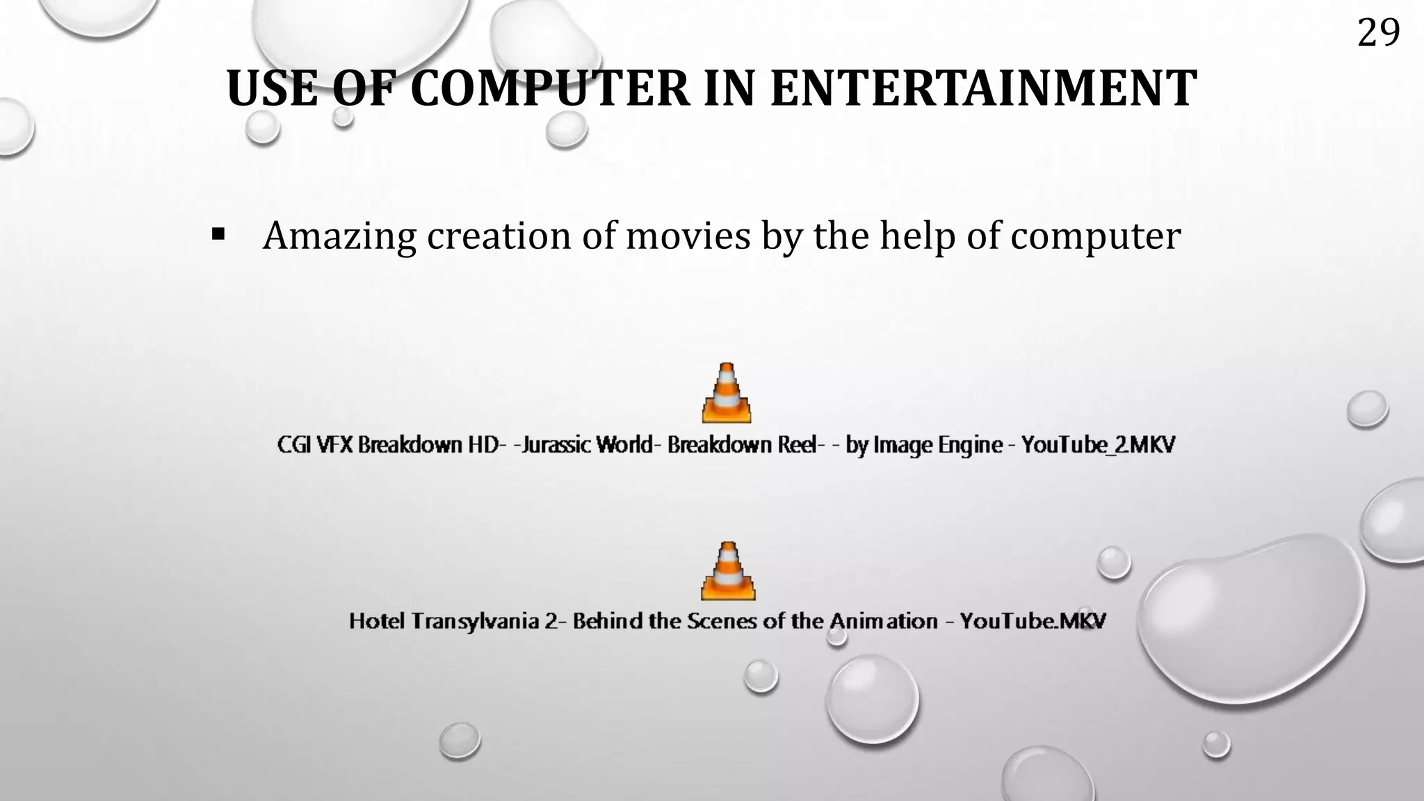 foedumed: Applications of computer, 05-16 | PPT
