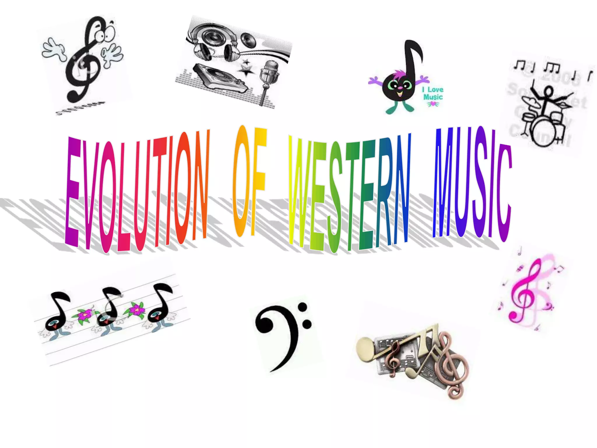 Evolution of western music | PPTX
