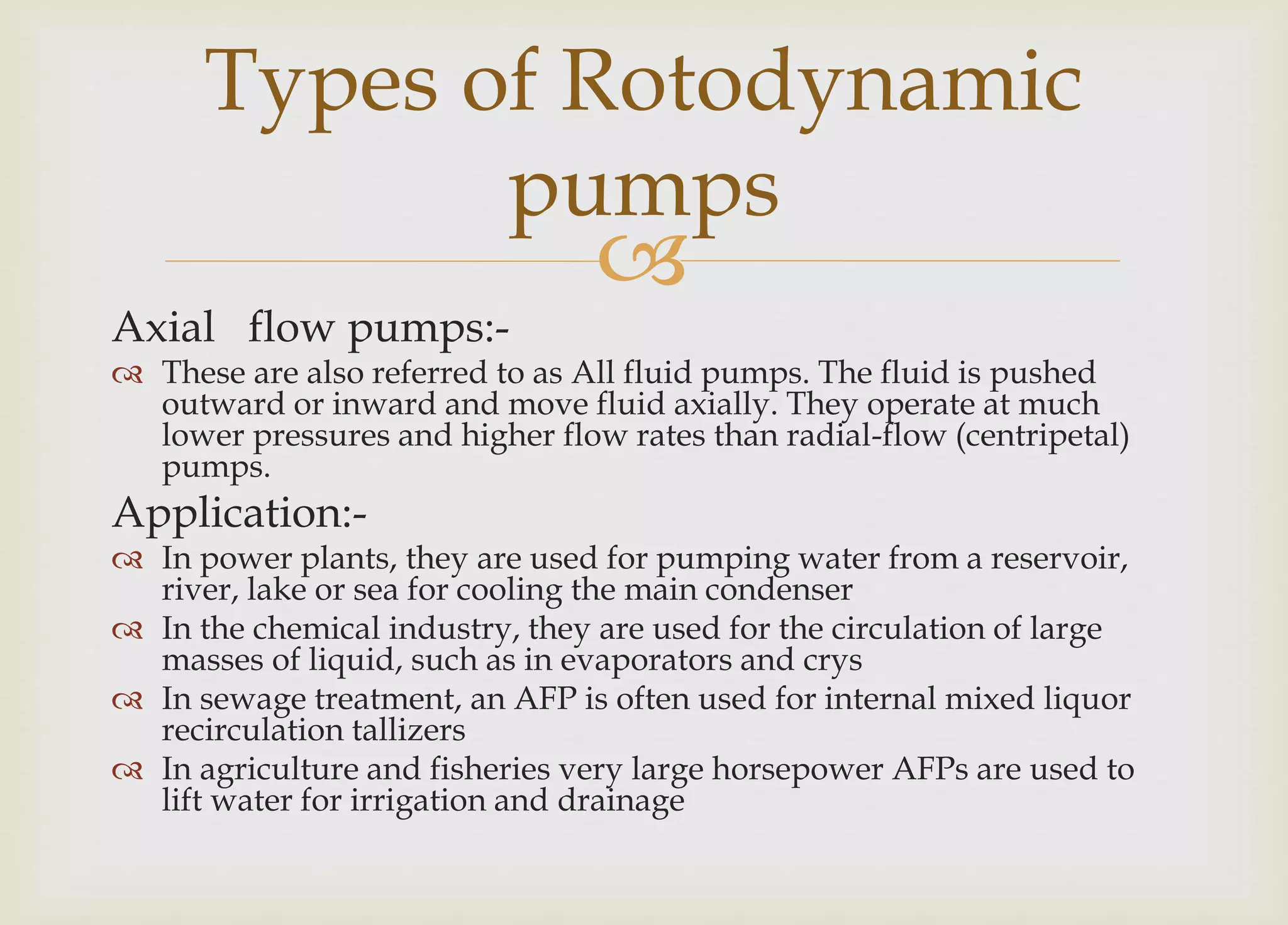 Pump, its types and applications presentation | PPTX