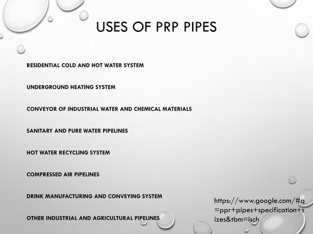Types of pipes | PDF | Water Services | Home Utilities