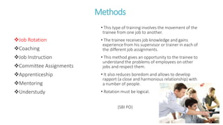 On the Job Training | PPTX