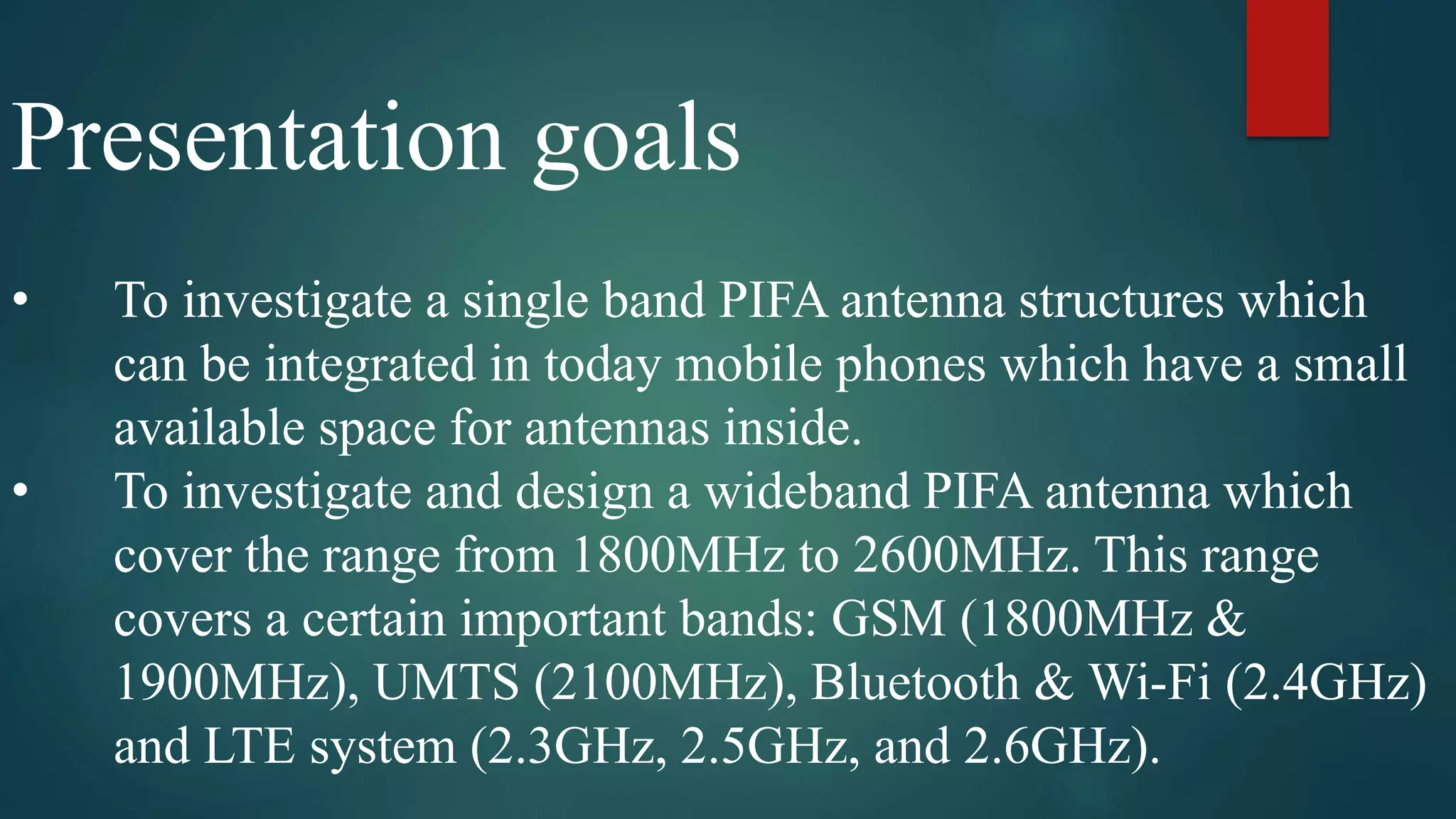 Mobile Phone Antenna Design | PPTX | Smartphones | Consumer Electronics