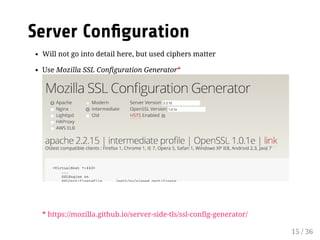 Let's go HTTPS-only! - More Than Buying a Certificate | PPT