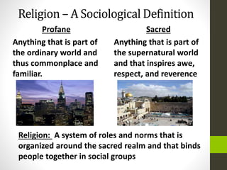 Sociology Social Institutions and Types of Belief Systems | PPTX