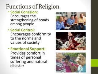 Sociology Social Institutions and Types of Belief Systems | PPTX